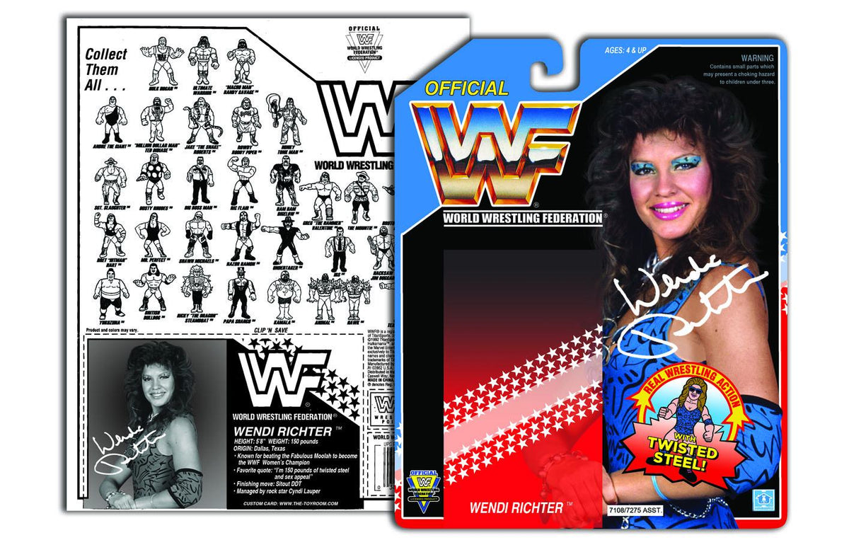 WWF HASBRO- Wendi Richter – The Toyroom Repro & Custom Packaging