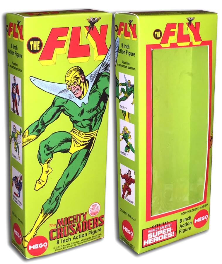 Mego Box: The Fly (Mighty Crusaders) – The Toyroom Repro & Custom Packaging