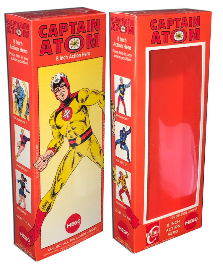 Mego Box: Captain Atom (Charlton Yellow) – The Toyroom Repro & Custom ...