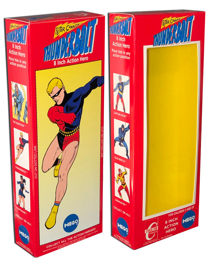 Mego Box: Thunderbolt (Charlton) – The Toyroom Repro & Custom Packaging