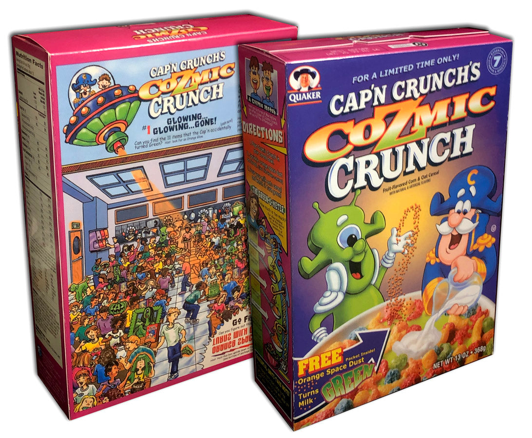 Cereal Box: Cozmic Crunch – The Toyroom Repro & Custom Packaging