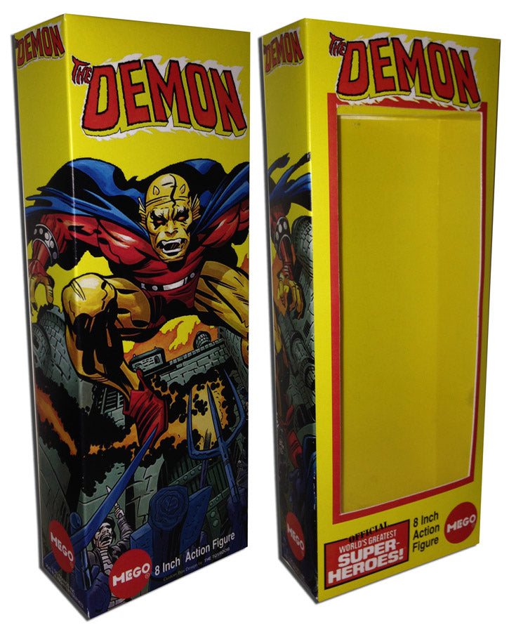 Mego Box: Demon – The Toyroom Repro & Custom Packaging
