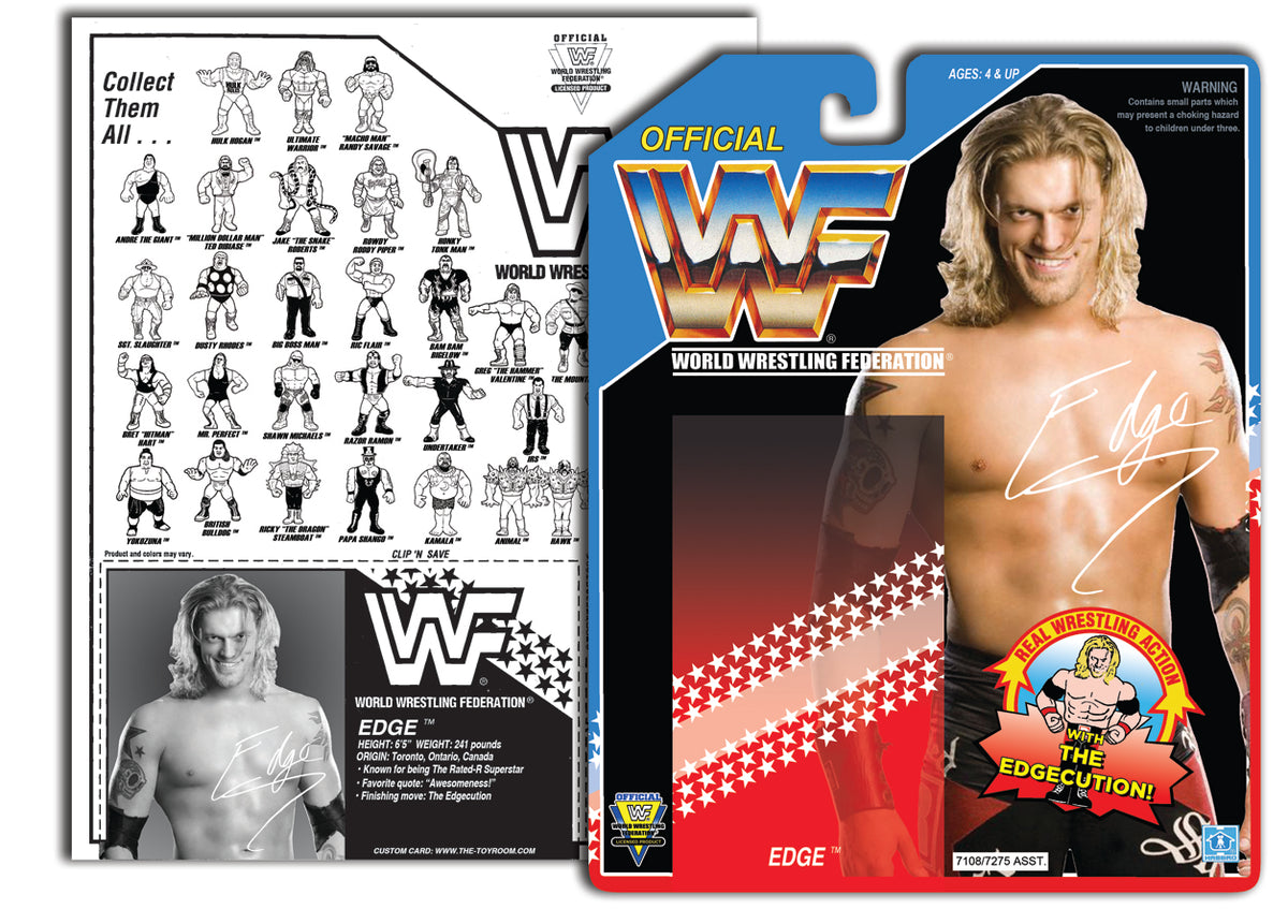 WWF HASBRO- Edge – The Toyroom Repro & Custom Packaging