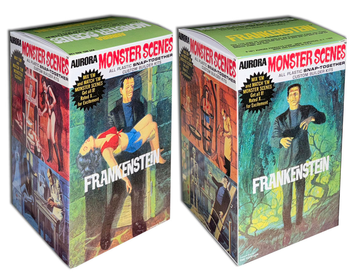 AURORA MONSTER SCENES Model Kit Boxes: YOUR CHOICE! – The Toyroom Repro ...