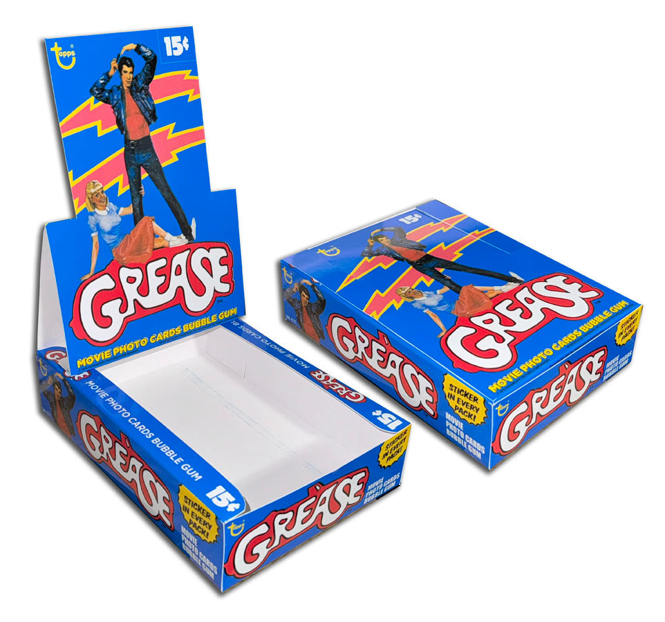 Gum Cards: Grease Display Box – The Toyroom Repro & Custom Packaging