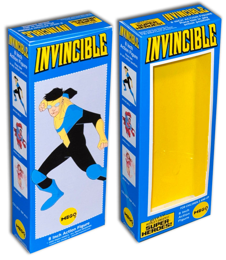 Mego Box: Invincible – The Toyroom Repro & Custom Packaging