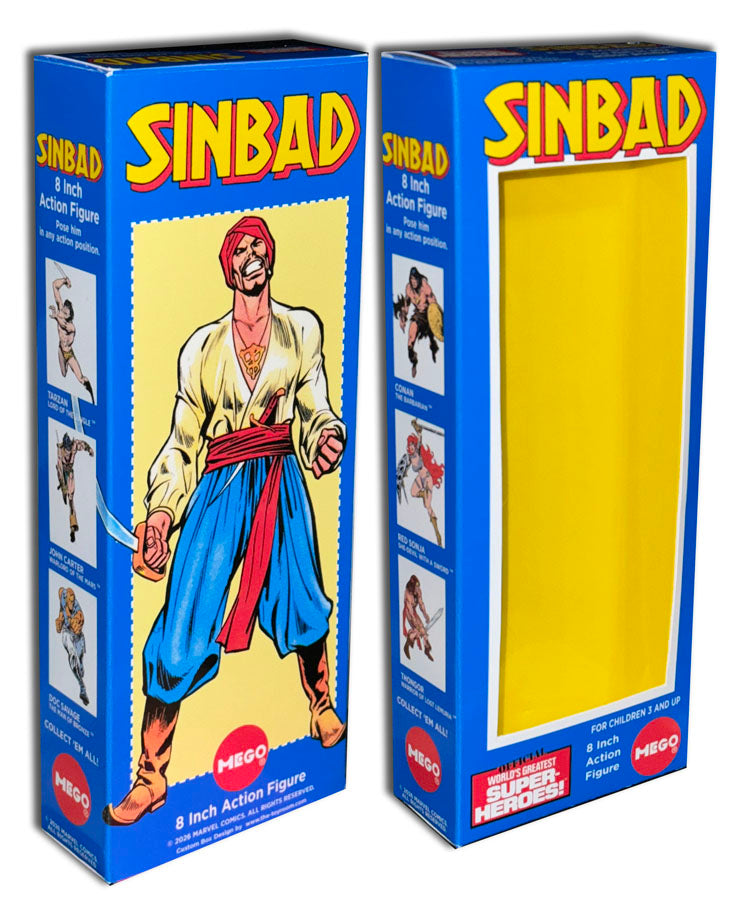 Mego Box: Sinbad – The Toyroom Repro & Custom Packaging