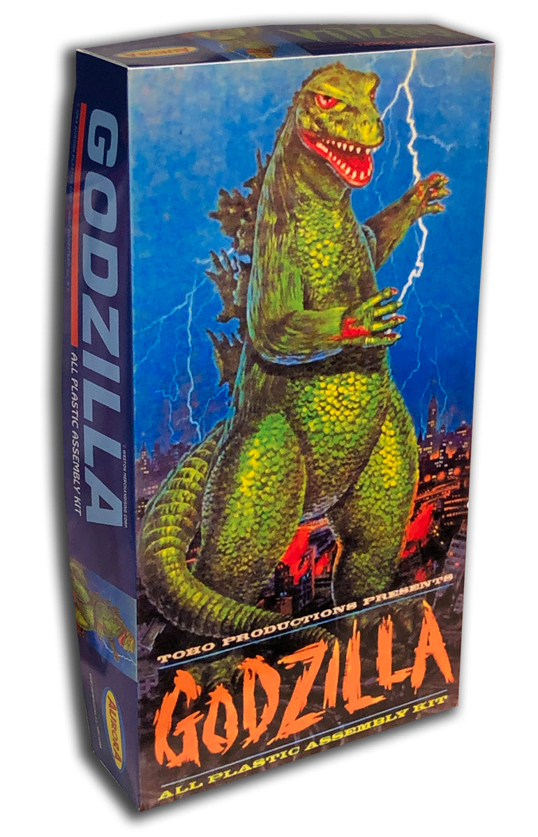 AURORA Model Kit Box: Godzilla – The Toyroom Repro & Custom Packaging