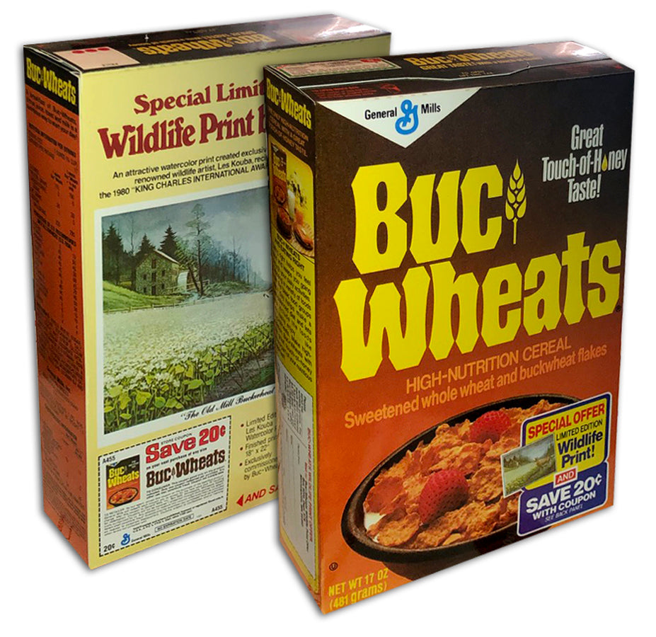 Cereal Box: Buc Wheats – The Toyroom Repro & Custom Packaging