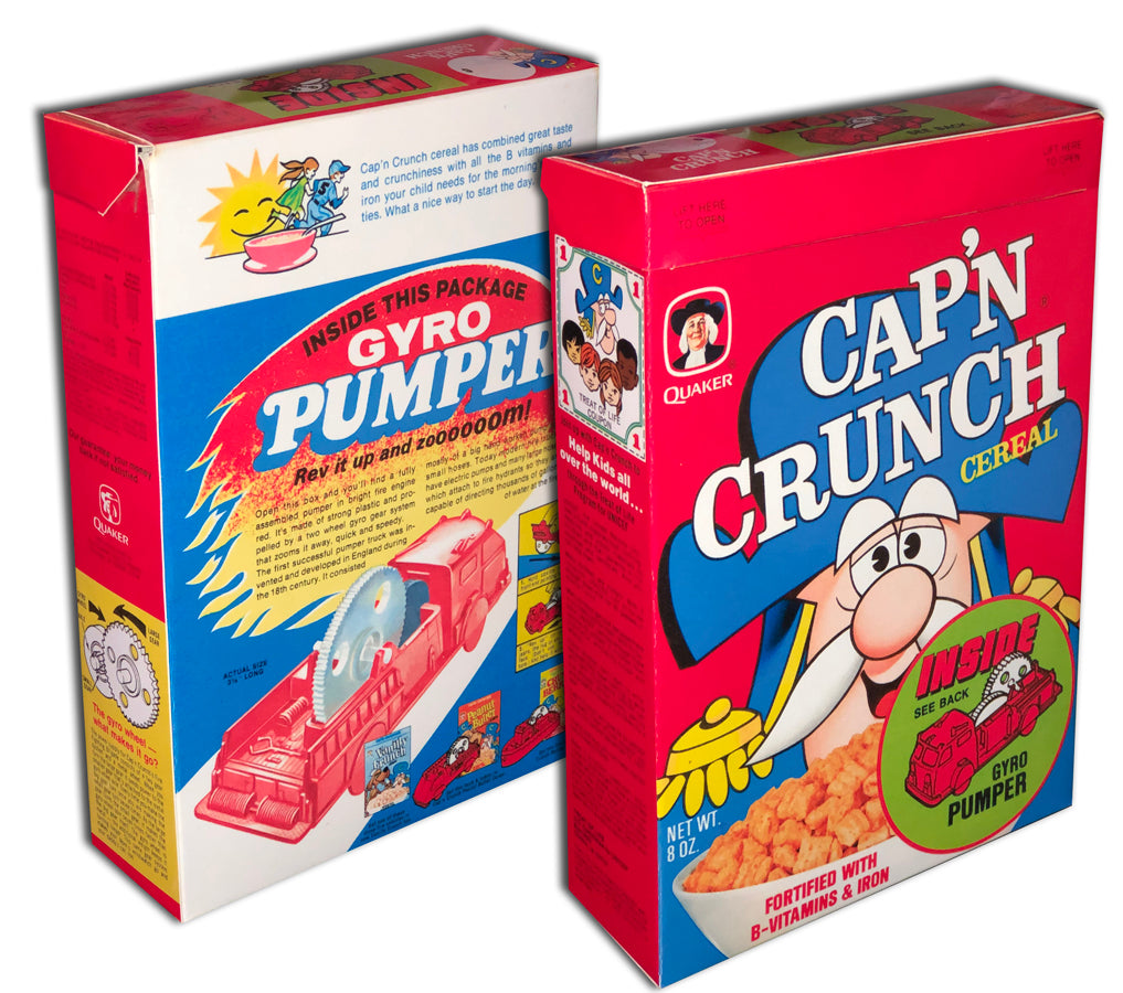 Cereal Box: Cap'n Crunch (Gyro Pumper) – The Toyroom Repro & Custom ...