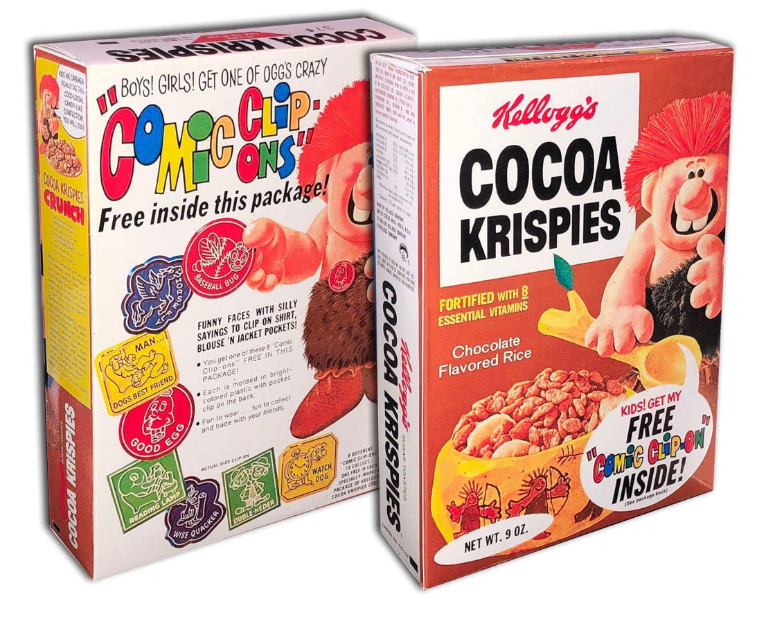 Cereal Box: Cocoa Krispies (Ogg the Caveman) – The Toyroom Repro ...