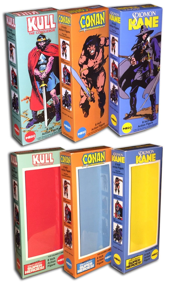 Mego Boxes: Sword and Sorcery Series – The Toyroom Repro & Custom Packaging