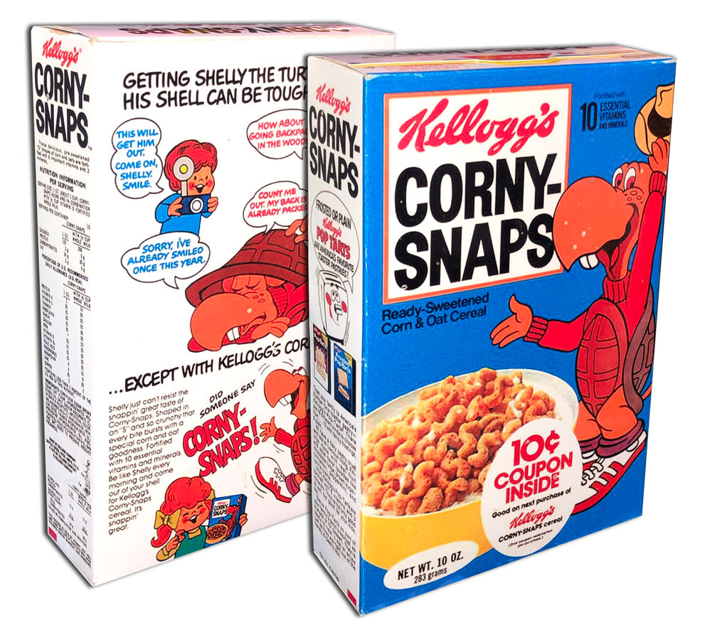 Cereal Box: Corny-Snaps – The Toyroom Repro & Custom Packaging