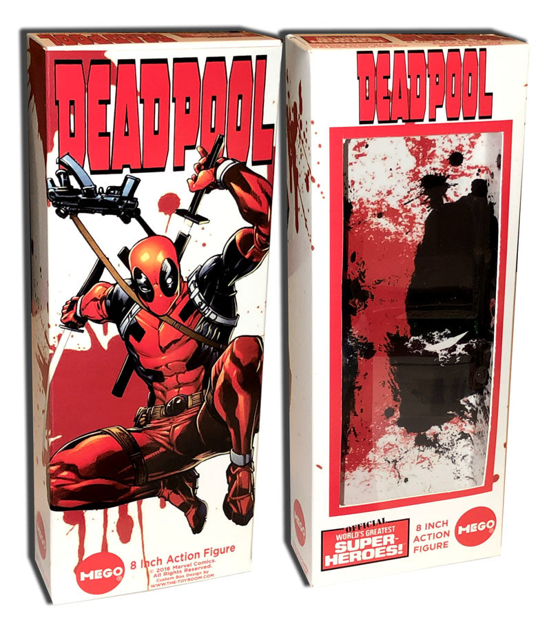 Mego Box: Deadpool – The Toyroom Repro & Custom Packaging
