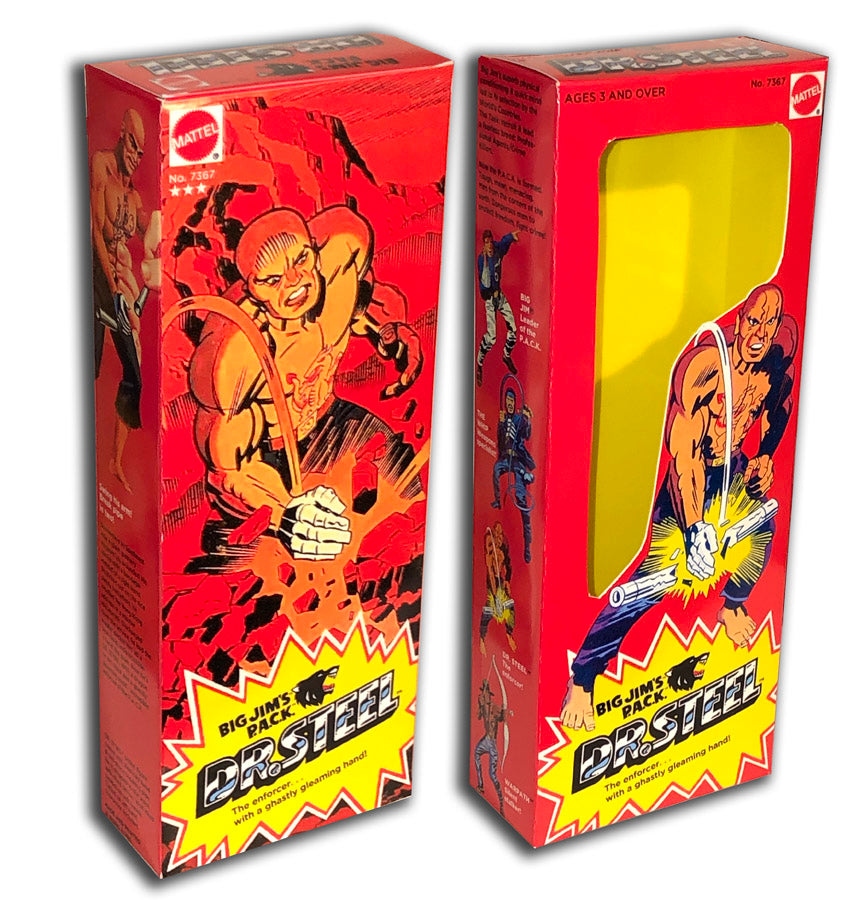 Big Jim Box: Dr. Steel (P.A.C.K.) – The Toyroom Repro & Custom Packaging