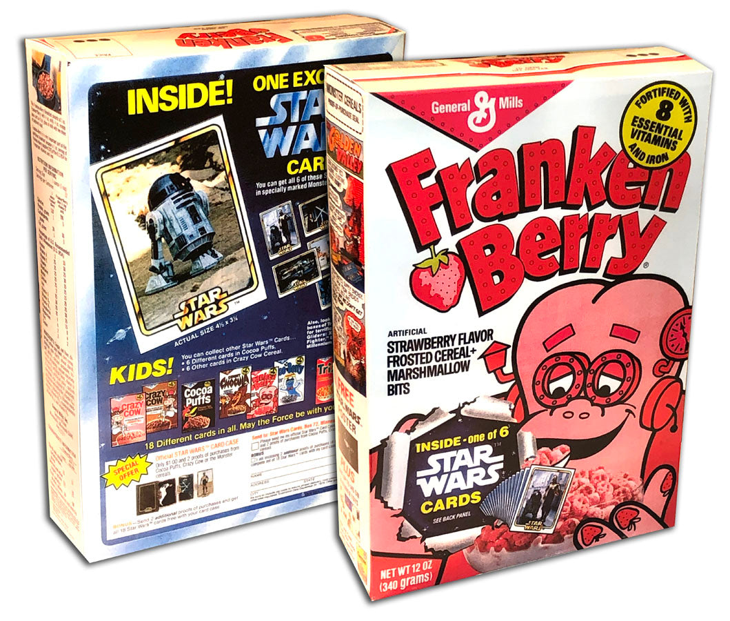 Frankenberry Cereal Box