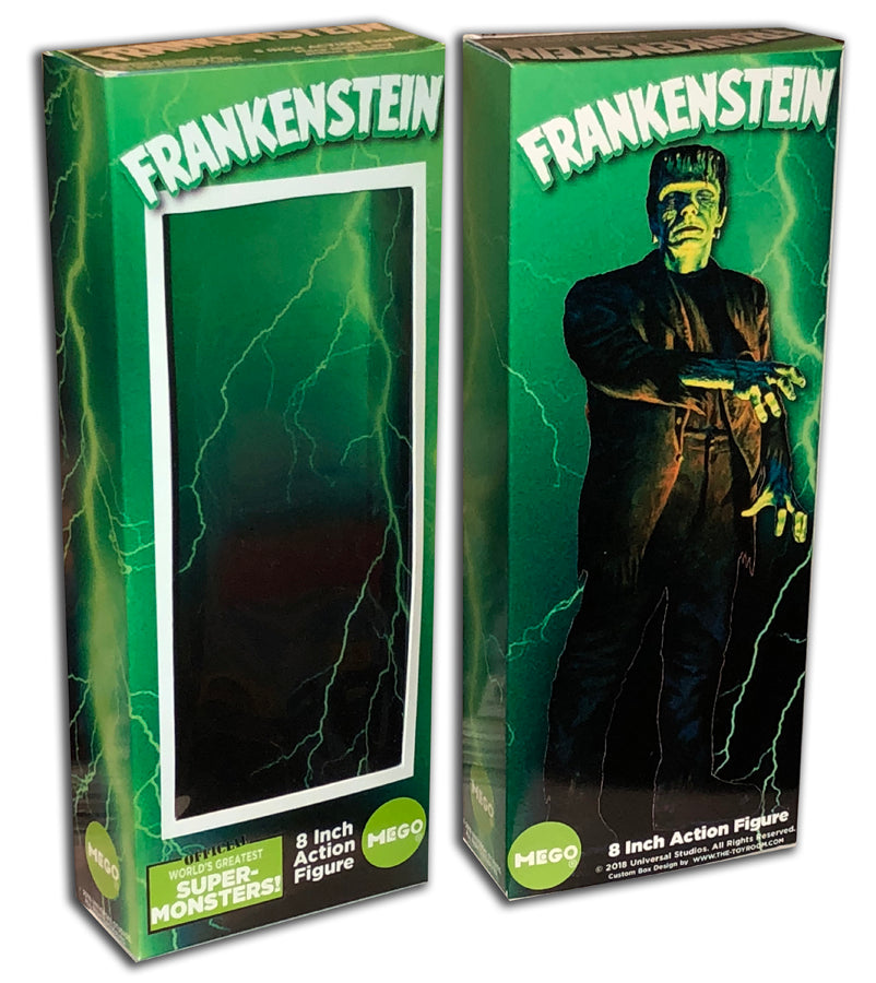 Mego Box: Frankenstein (Green) – The Toyroom Repro & Custom Packaging