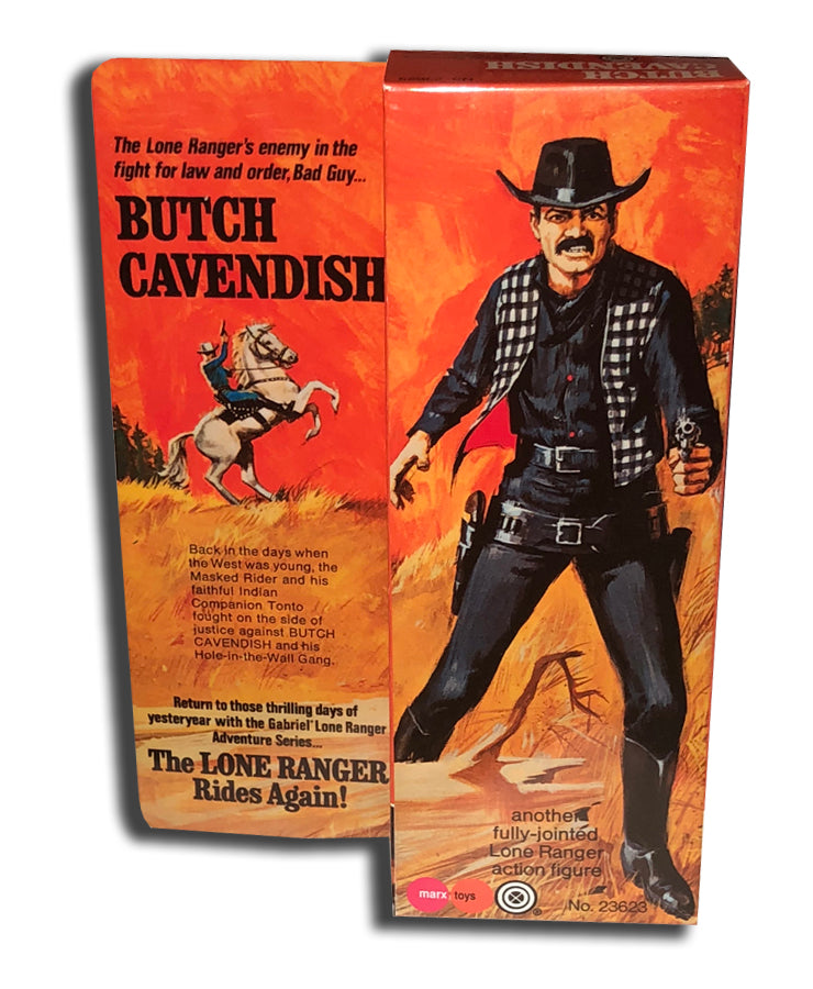 Lone Ranger: Butch Cavendish (Marx) – The Toyroom Repro & Custom Packaging
