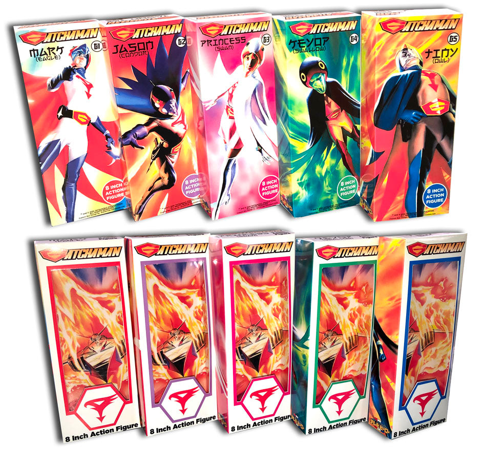Mego Boxes: Gatchaman – The Toyroom Repro & Custom Packaging