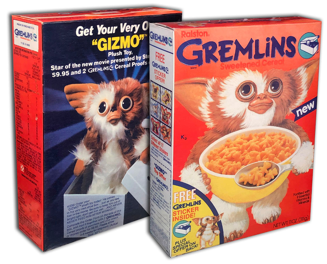 Cereal Box: Gremlins – The Toyroom Repro & Custom Packaging
