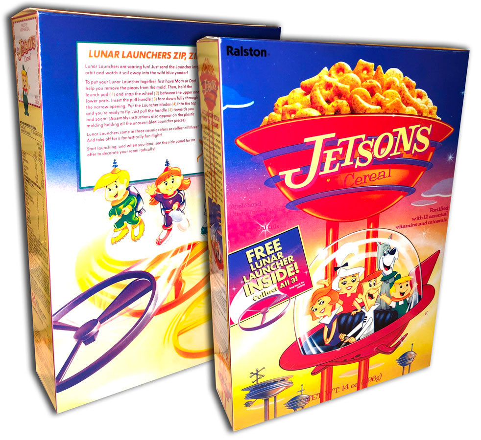 Cereal Box: Jetsons Cereal Box – The Toyroom Repro & Custom Packaging