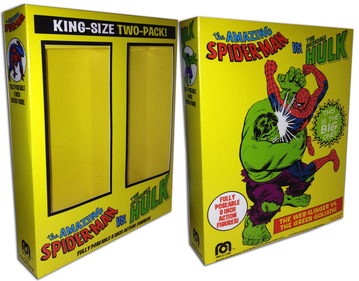 Mego 2-Pack Box: Spider-Man vs. The Hulk – The Toyroom Repro & Custom ...