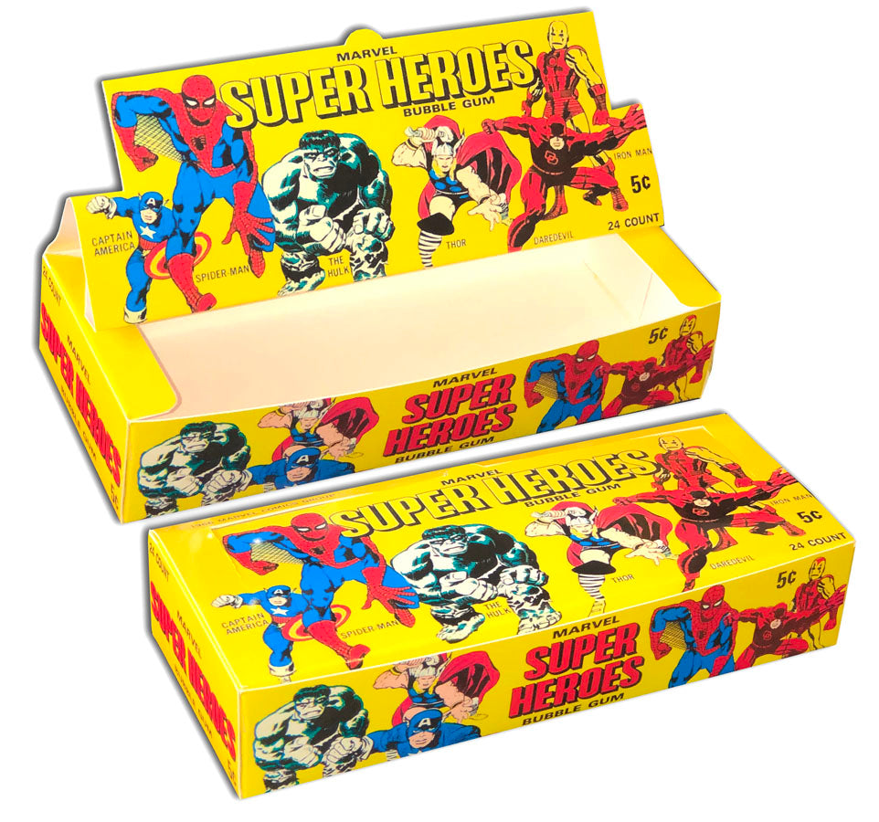 Gum Cards: Marvel Super Heroes (Donruss 1966) – The Toyroom Repro ...