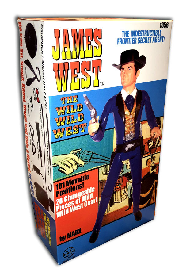 Marx: Wild Wild West (James West) – The Toyroom Repro & Custom Packaging