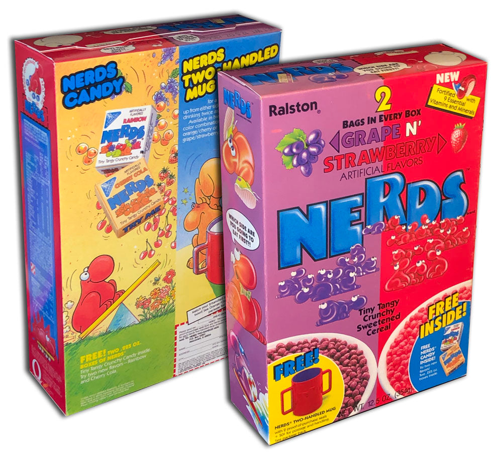 Cereal Box: Nerds (Grape/Strawberry) – The Toyroom Repro & Custom Packaging