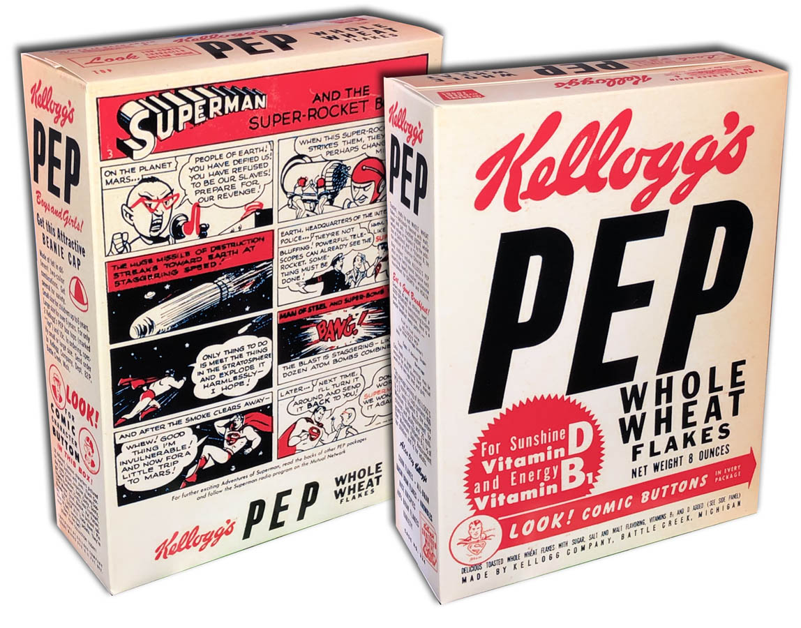 Cereal Box: PEP – The Toyroom Repro & Custom Packaging