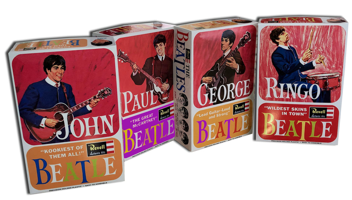 REVELL: Beatles Model Kit Boxes – The Toyroom Repro & Custom Packaging