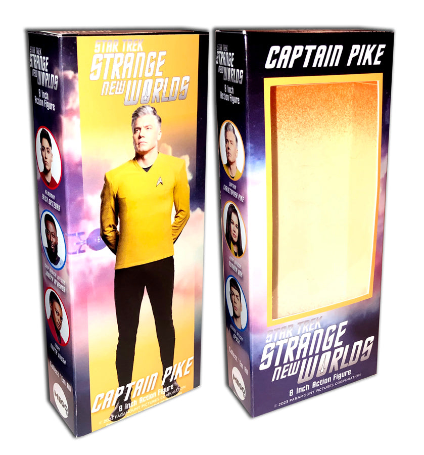 Mego Box: Captain Pike (Star Trek SNW) – The Toyroom Repro & Custom ...