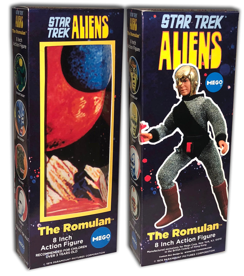 Mego Box: ST Aliens (Romulan NEW) – The Toyroom Repro & Custom Packaging