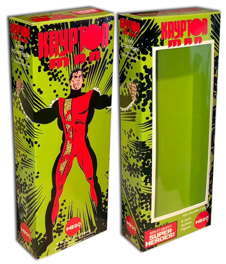 Mego Box: Superman (Krypton Man) – The Toyroom Repro & Custom Packaging