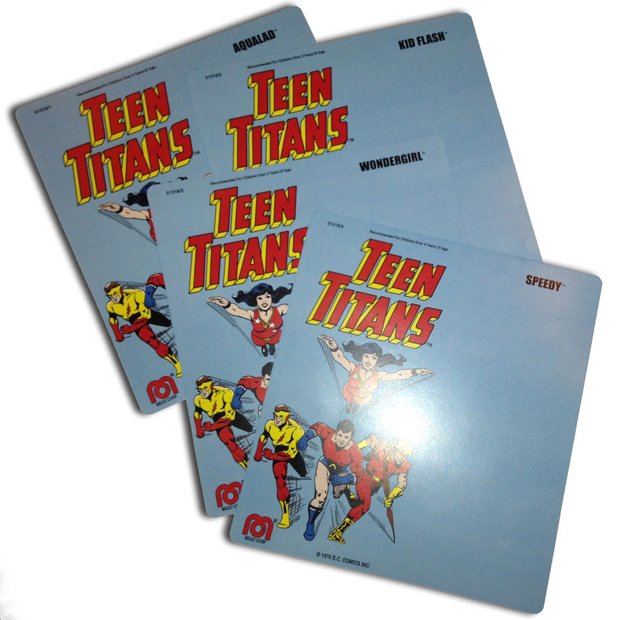 Mego Cards: Teen Titans (Series 1) – The Toyroom Repro & Custom Packaging